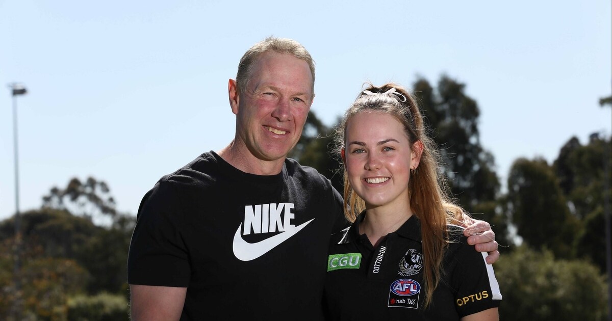 Tarni time: Father-daughter Pie creates AFL/W first