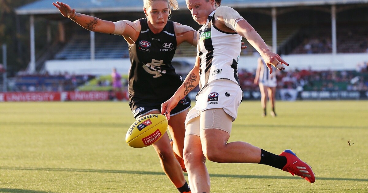 Sunday footy: Blues V Pies