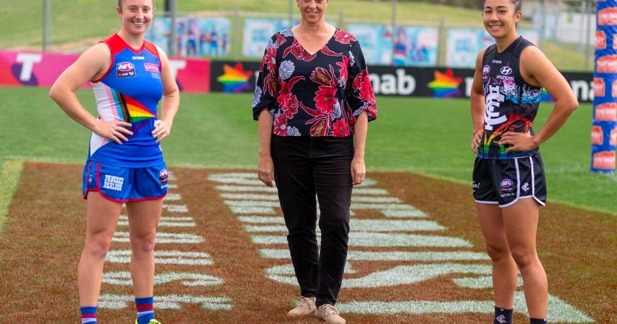AFLW Pride Round celebrations begin