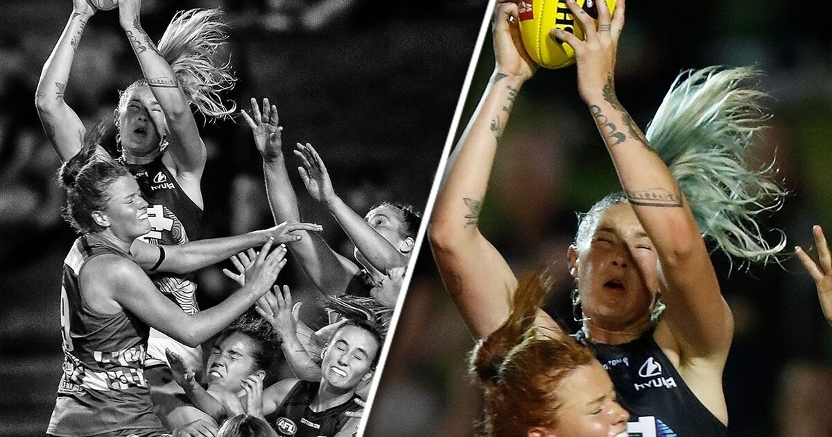 The Leaning Tower of Tayla: Willson, Harris complete photo awards trifecta