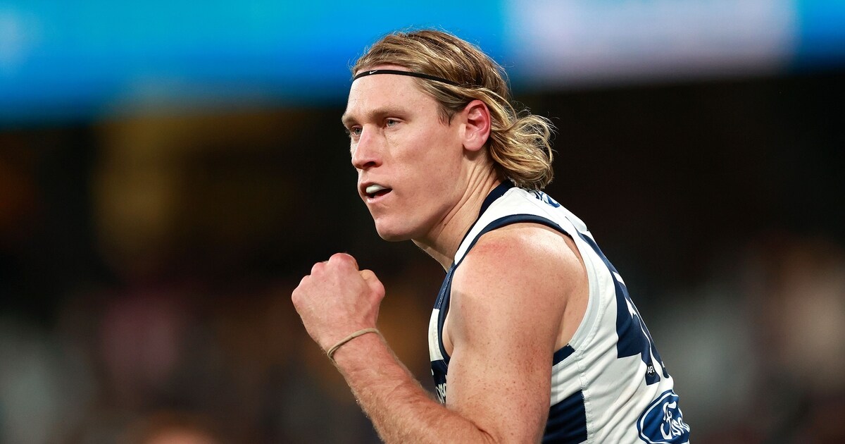 From 'one in a million' to 250 games, Geelong Cats' running man Mark ...