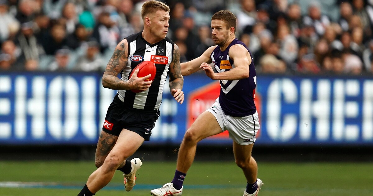 Key Collingwood Magpie Jordan De Goey misses training, talls Darcy ...