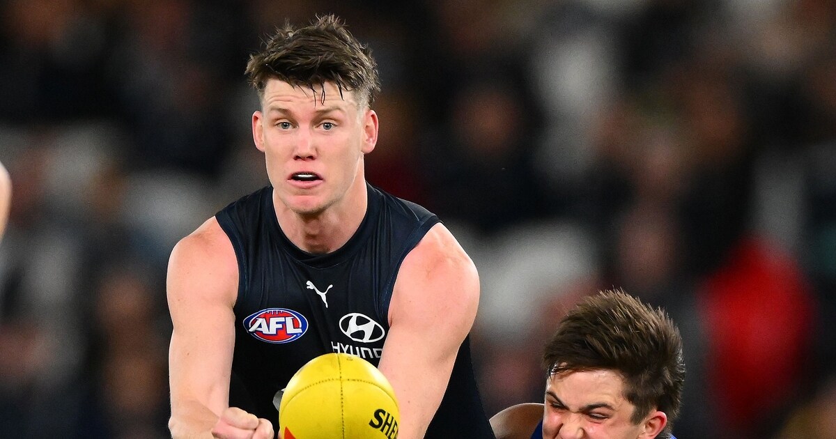 Big Carlton Blues blow: Star midfielder Sam Walsh to miss start of season
