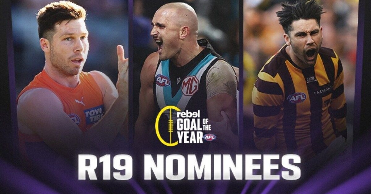 AFL Goal of the Year: Round 19