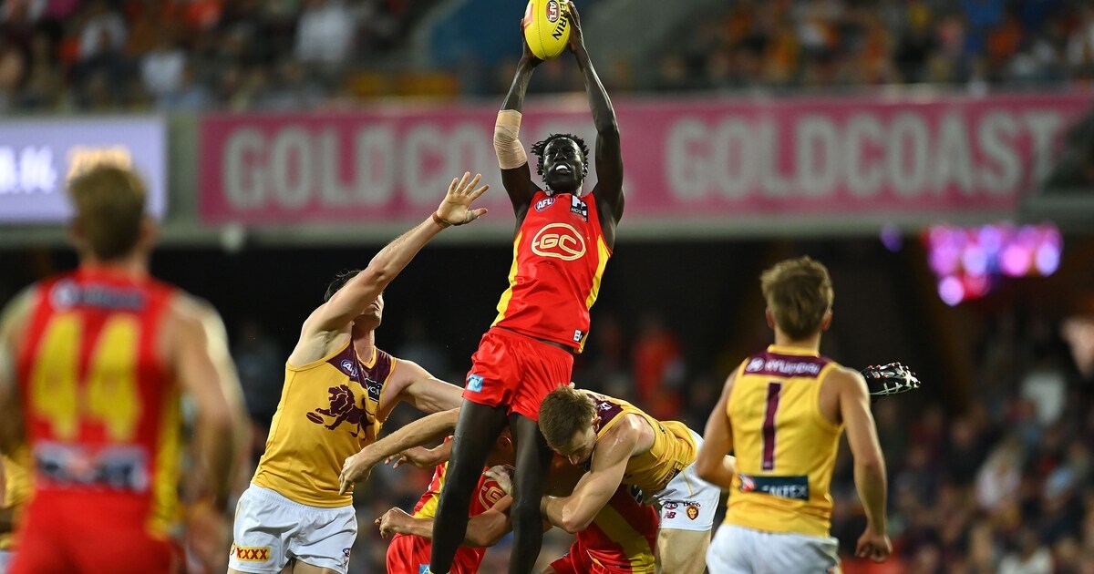 Gold Coast Suns defender Mac Andrew grabs AFL Rising Star nomination ...