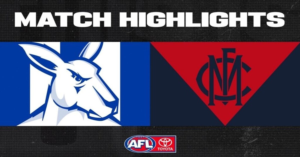 Highlights: North Melbourne v Melbourne