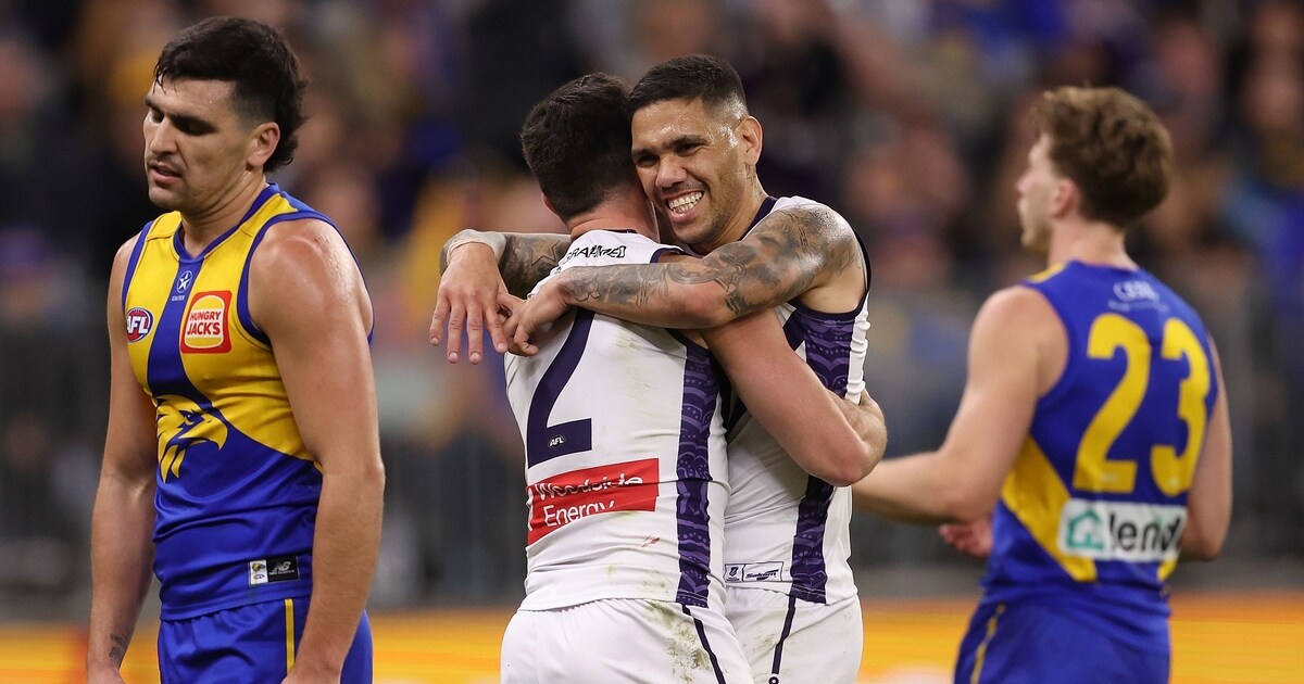 Dockers do it easy over poor Eagles in derby demolition