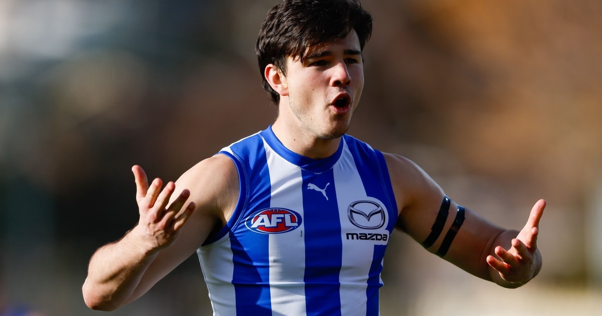 Another young North Melbourne Kangaroo, Eddie Ford, earns Rising Star ...
