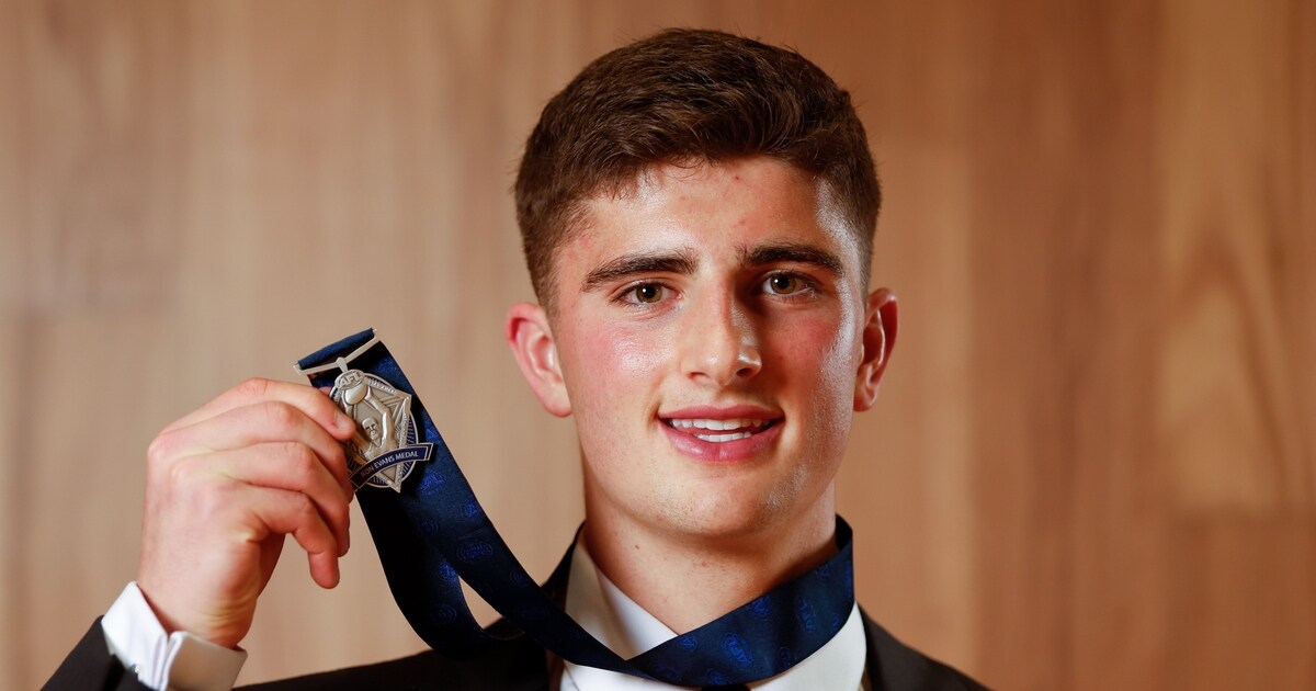 North Melbourne's Harry Sheezel crowned the 2023 AFL Rising Star