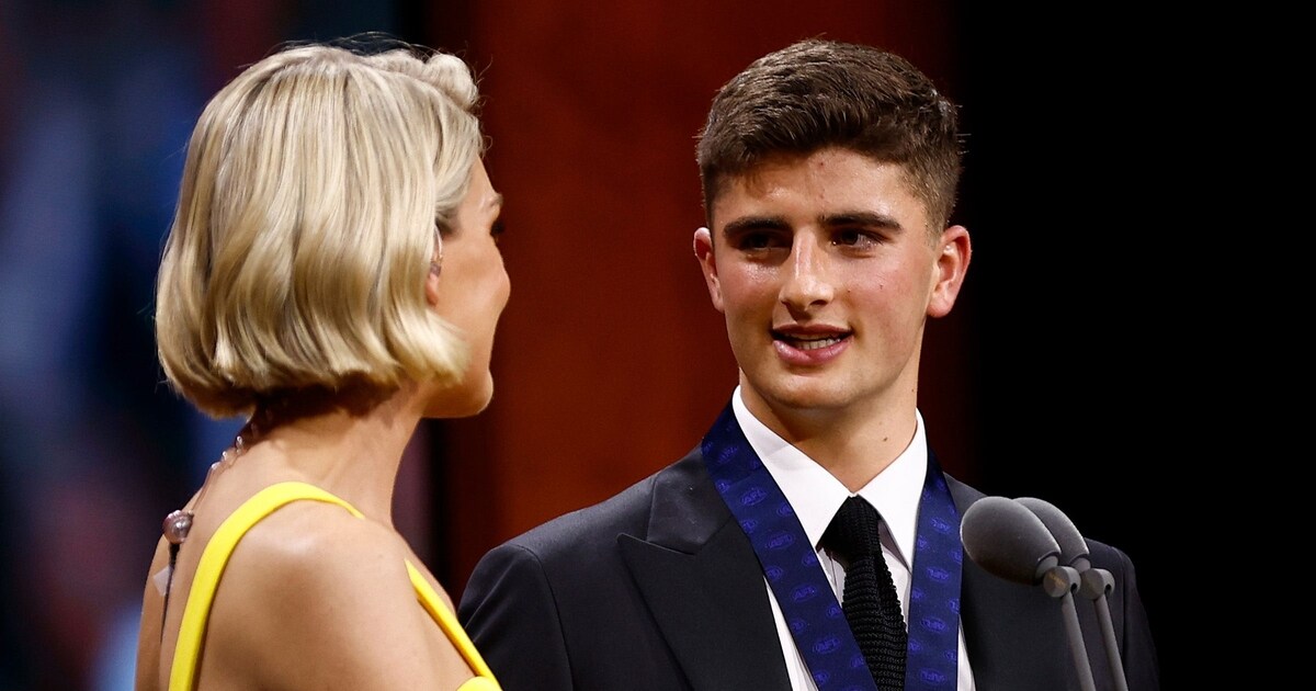 Sheez the man: North Melbourne young gun Harry Sheezel named Rising ...