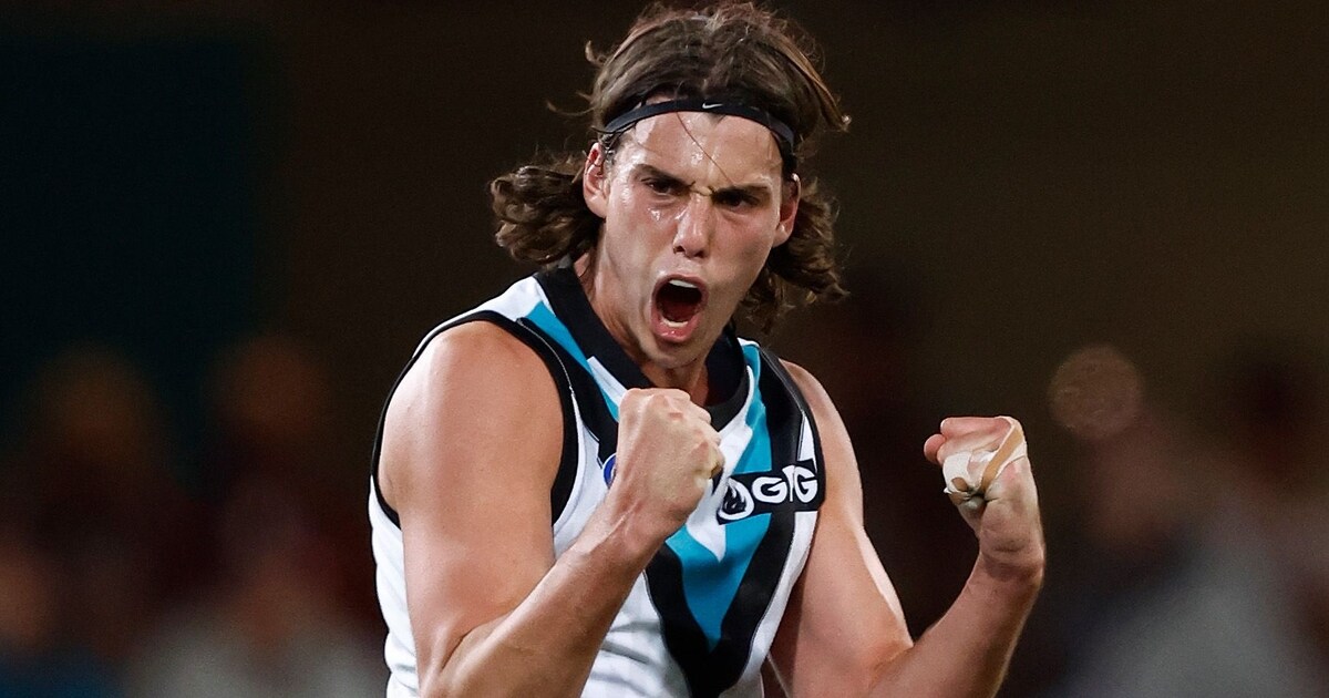 Port Adelaide forward Ollie Lord opens up on 'flattering' trade interest