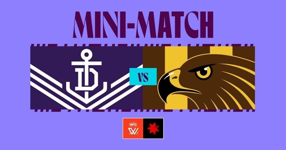 AFLW Mini-Match: Fremantle v Hawthorn