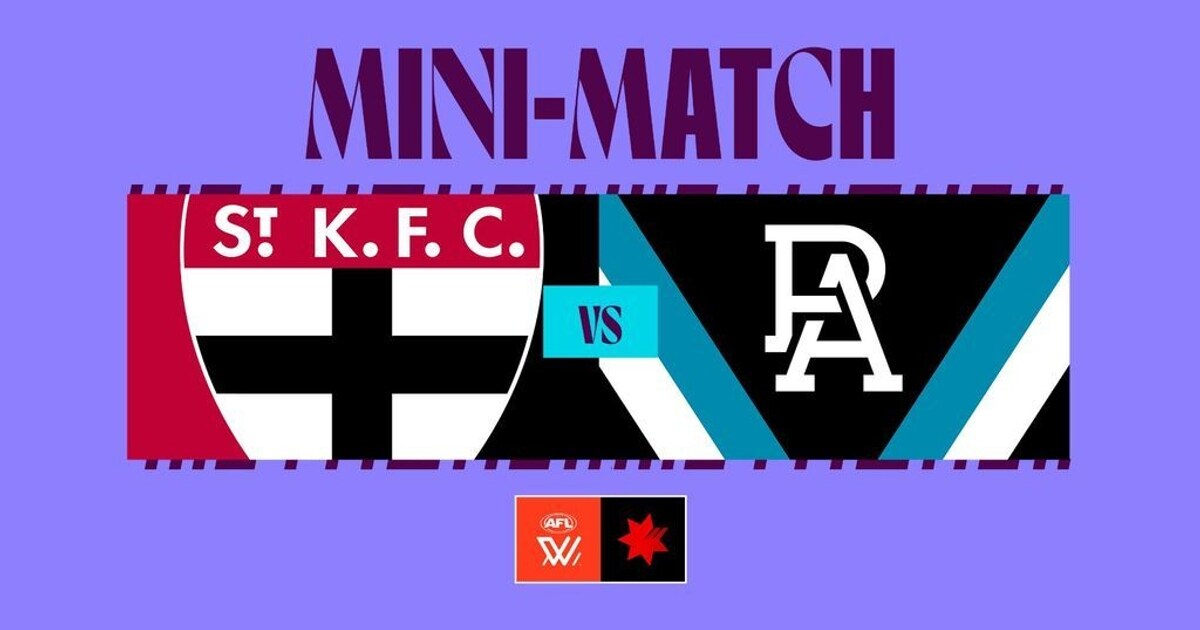 AFLW Mini-Match: St Kilda v Port Adelaide