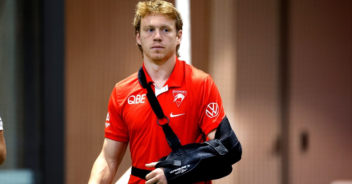 Sydney Swans co-captain Callum Mills 'pushing' for early return after ...
