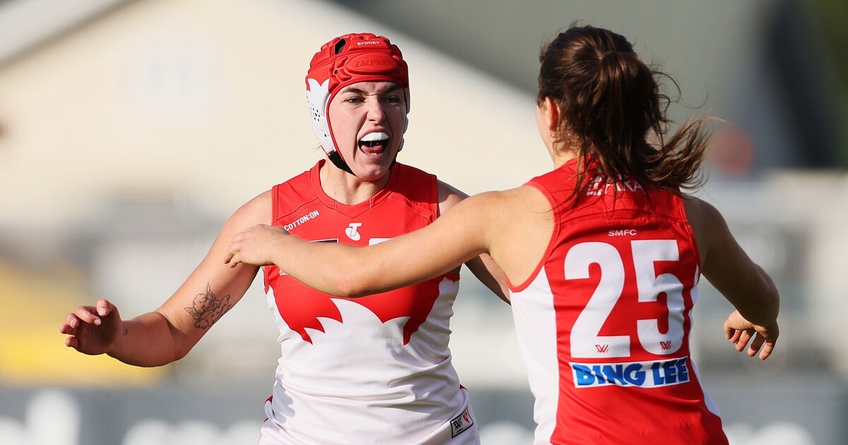 Living on the edge: Sydney Swans gun Cynthia Hamilton learns to balance ...