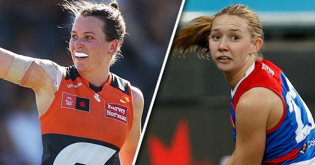 Greater Western Sydney Giants star Alyce Parker, young Western Bulldog ...