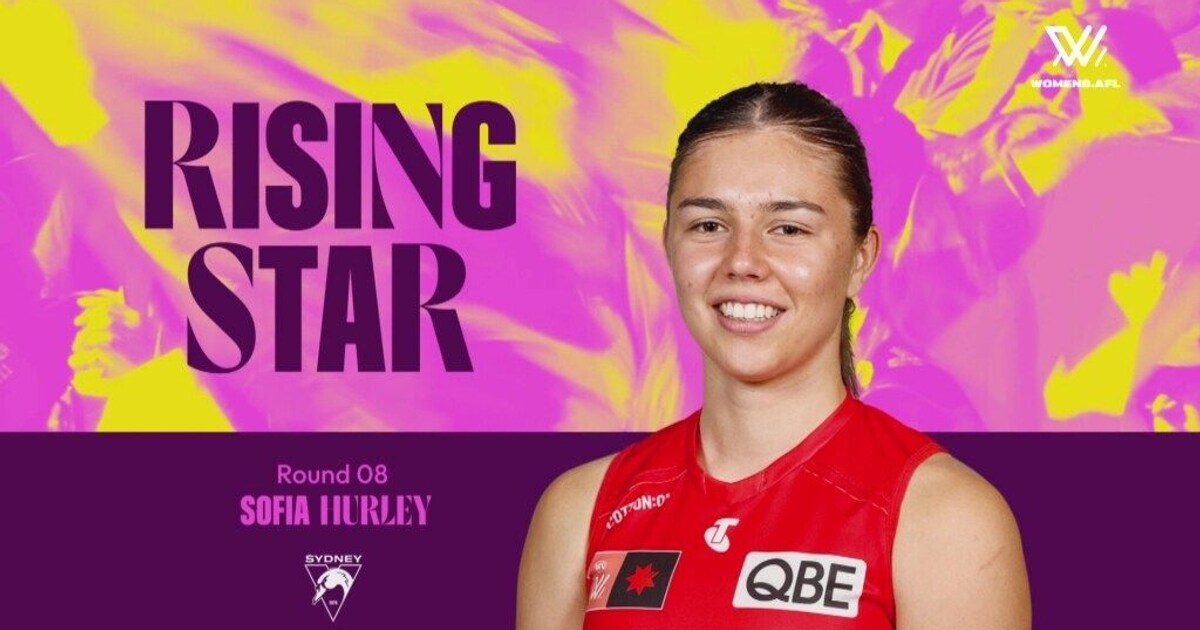 AFLW Rising Star: Sofia Hurley stars in round 8