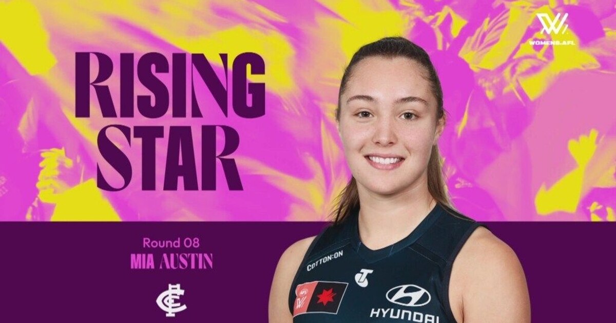 AFLW Rising Star: Mia Austin stars in round 8