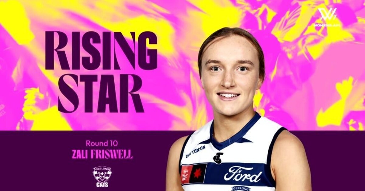 AFLW Rising Star: Zali Friswell stars in round 10