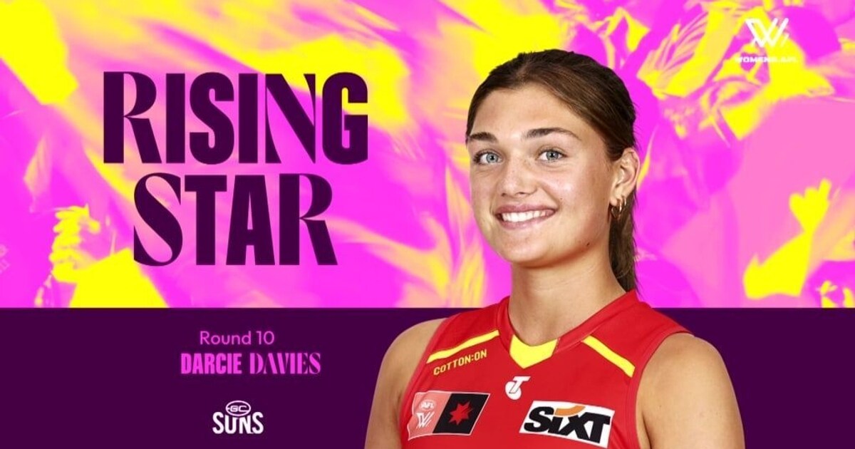 AFLW Rising Star: Darcie Davies stars in round 10