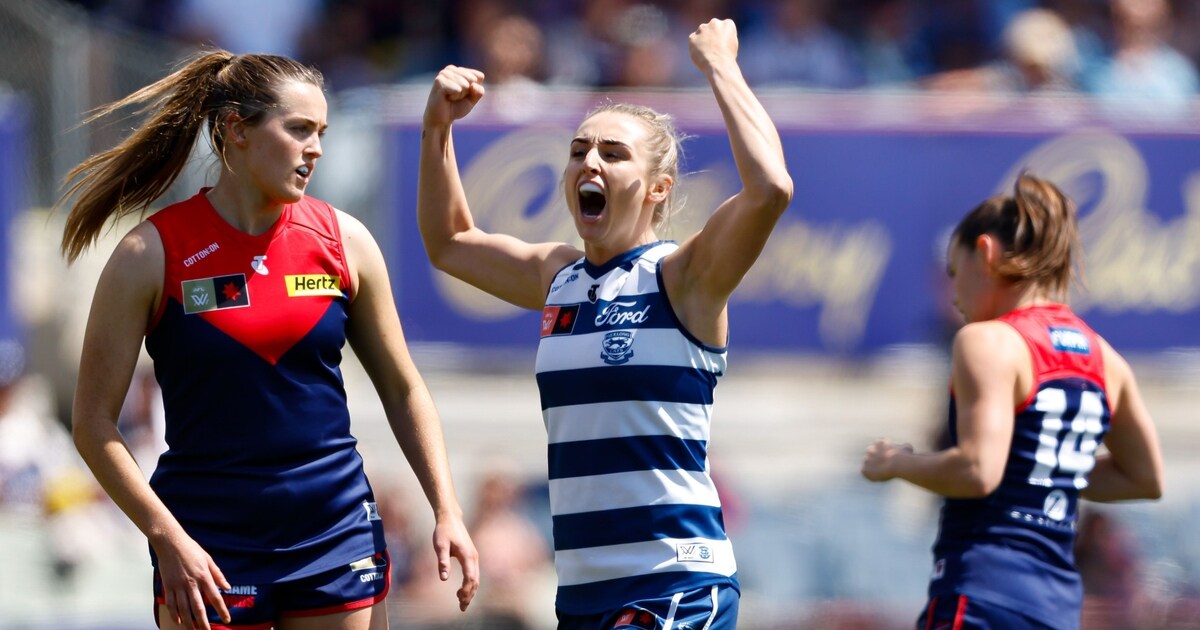 Ferocious Geelong Cats send Melbourne Demons packing in epic straight ...