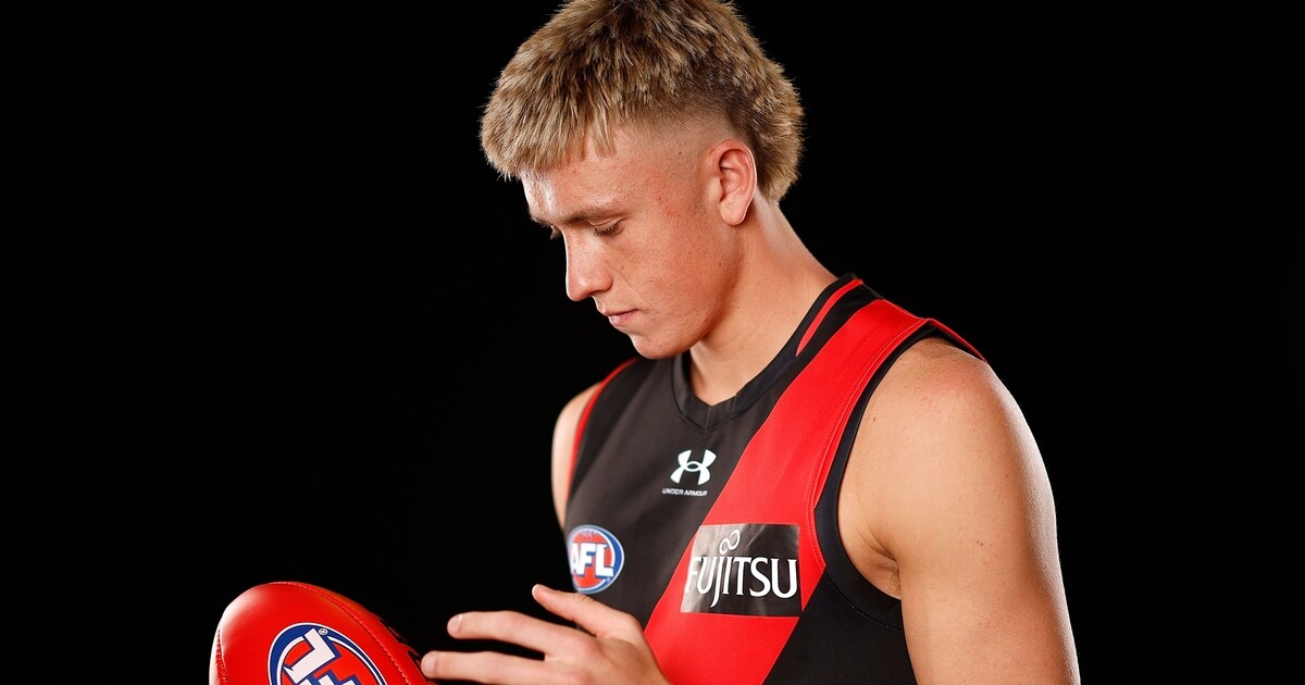 Why young Essendon Bomber Nate Caddy is built for the big time