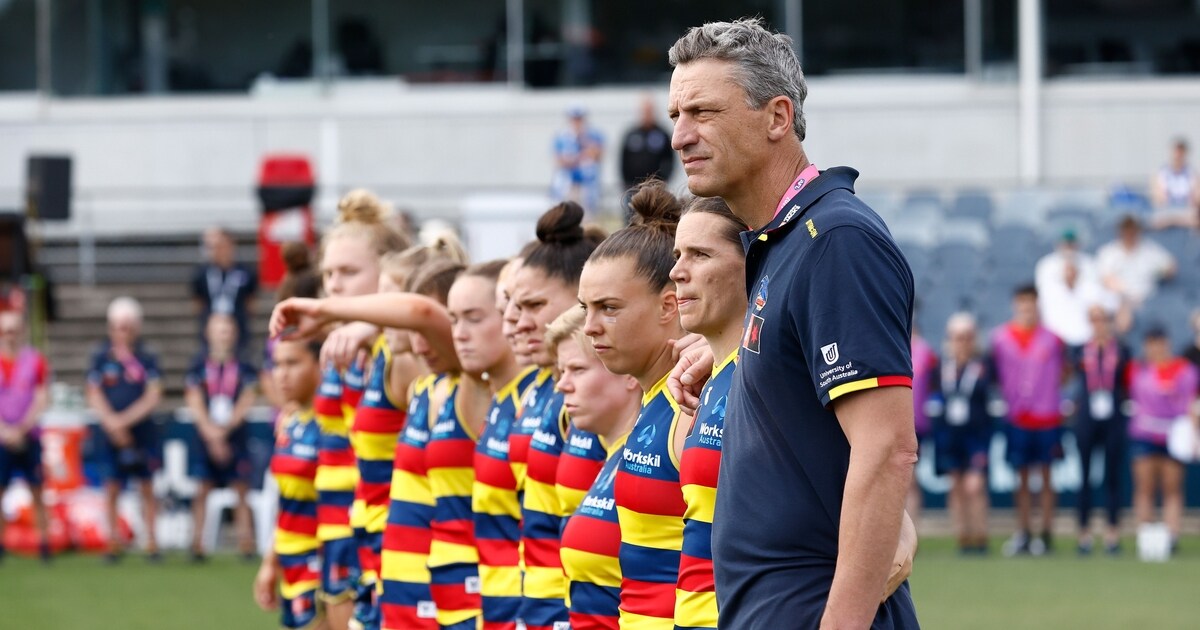 Adelaide Crows Matthew Clarke Chelsea Randall coach captain contract ...