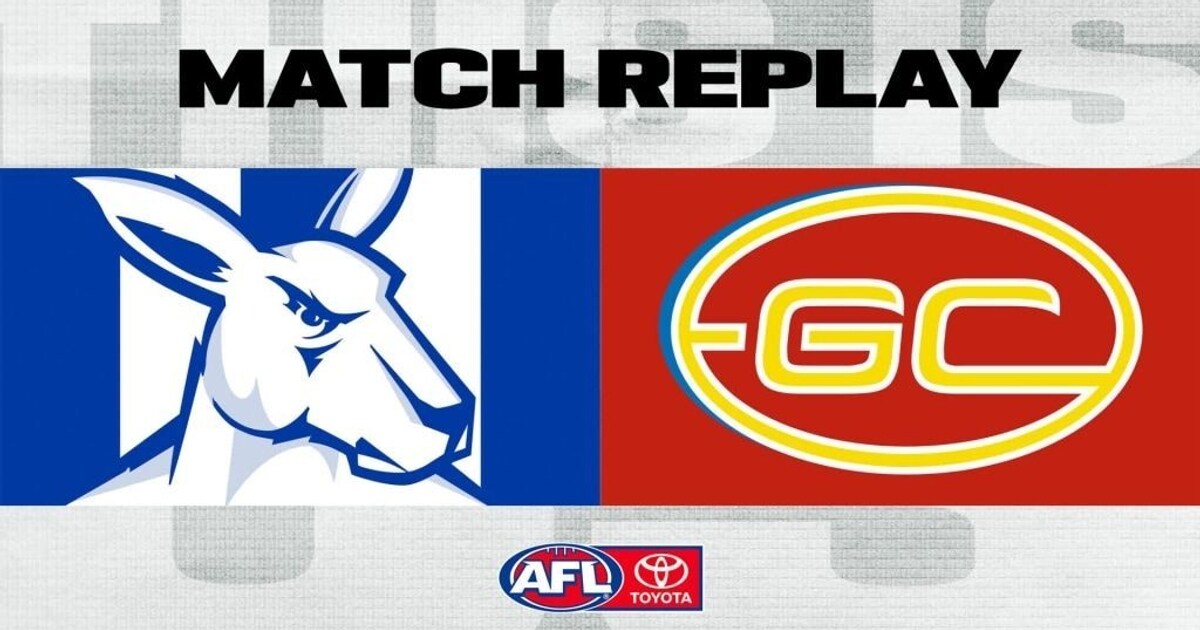 Match Replay: North Melbourne v Gold Coast