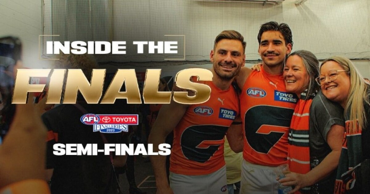 Behind the scenes as Blues, Giants reach prelims