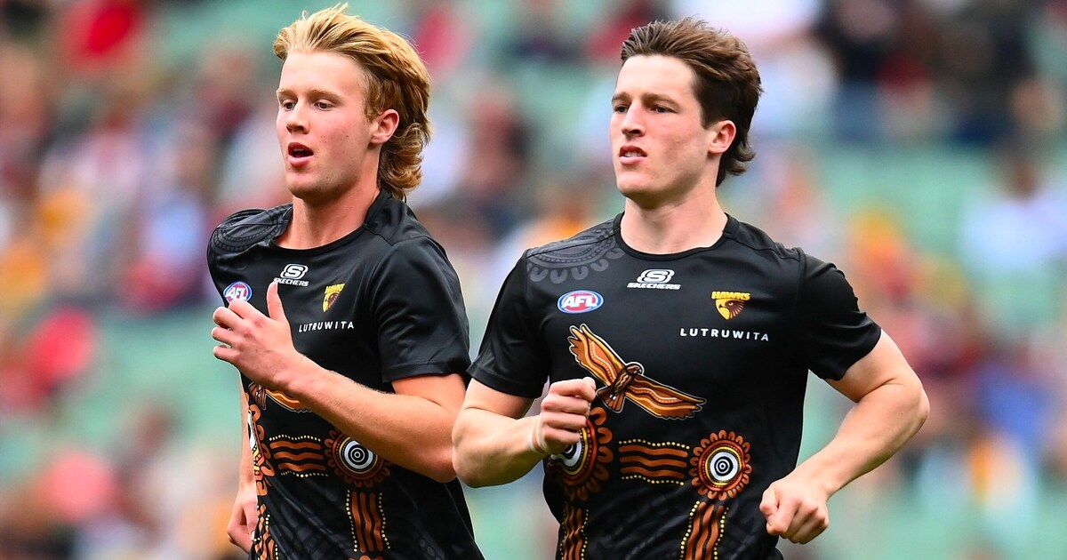 Seize the day: Hawthorn Hawks back young guns Cam Mackenzie, Josh Ward ...