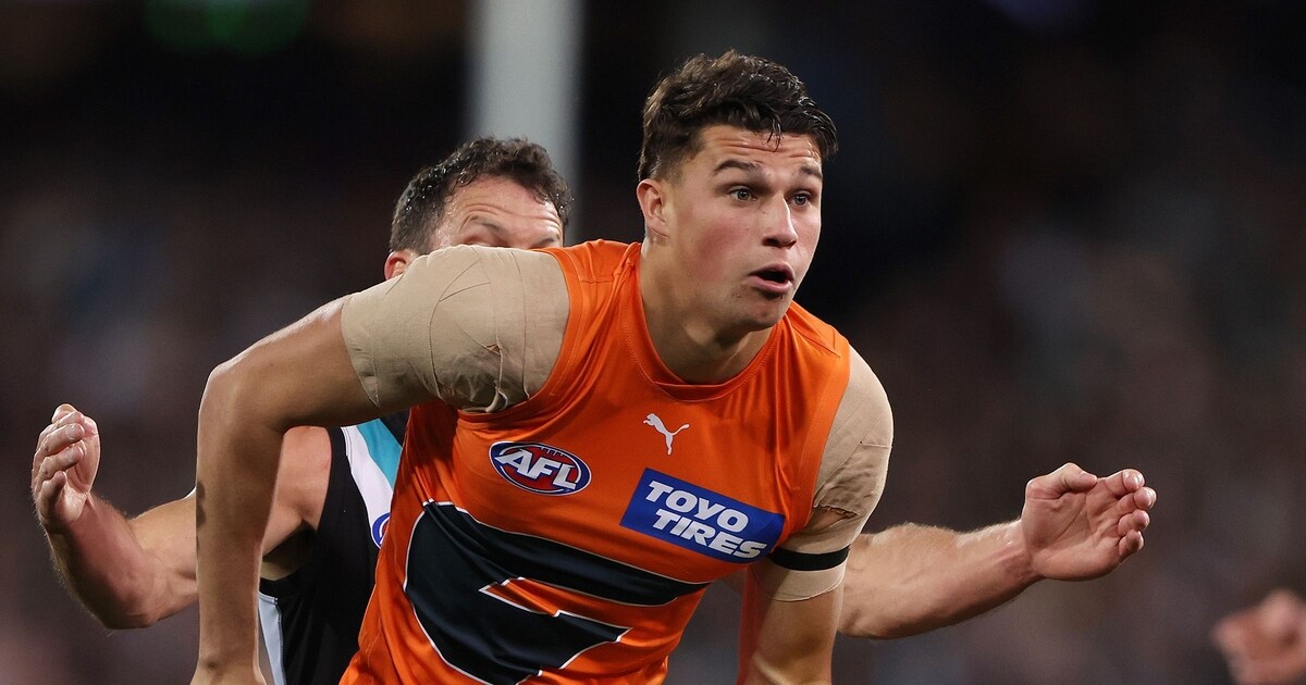 Greater Western Sydney GWS Giants trio Finn Callaghan, Isaac Cumming ...