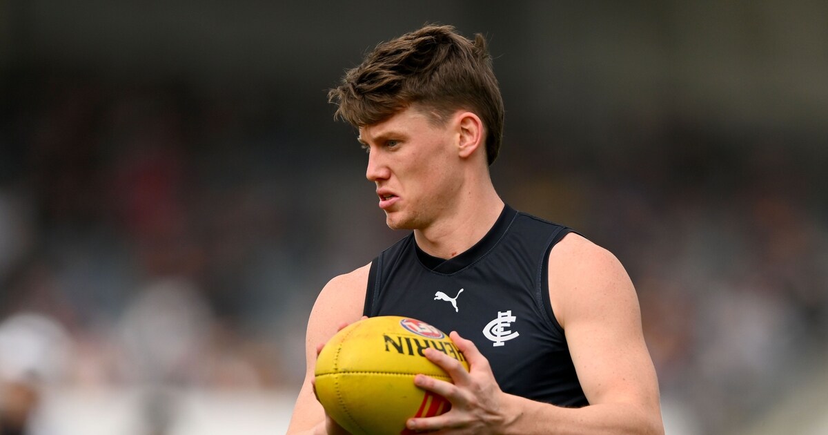 Carlton Blues star Sam Walsh pushing to face Brisbane Lions in Opening ...