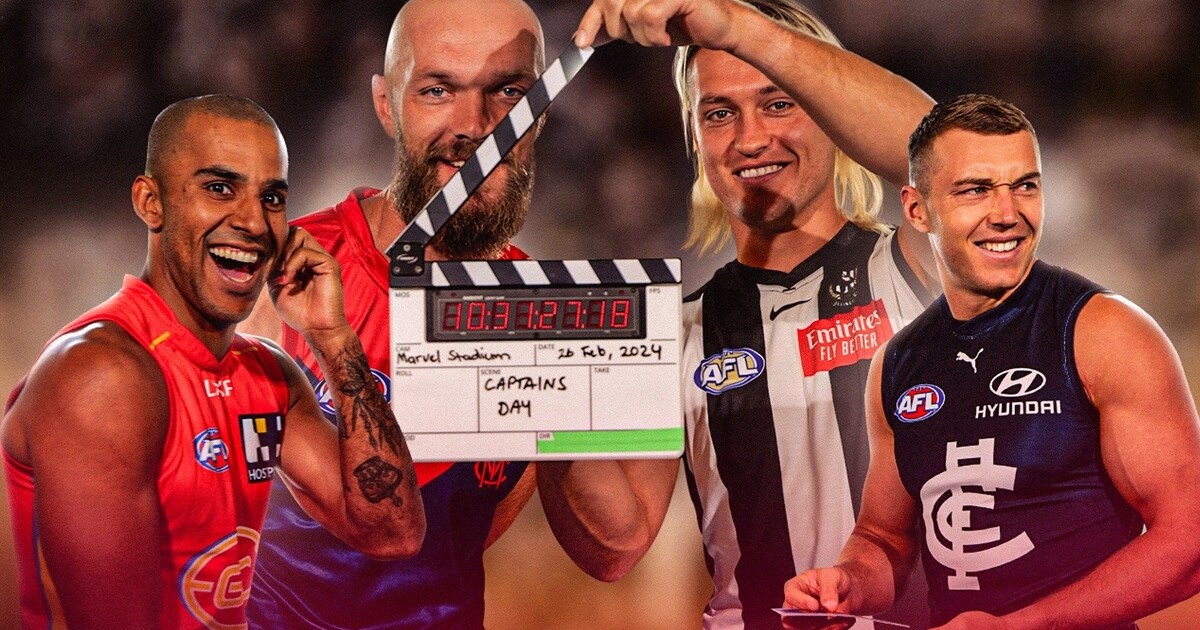 Who's played the most games? AFL skippers rank each other