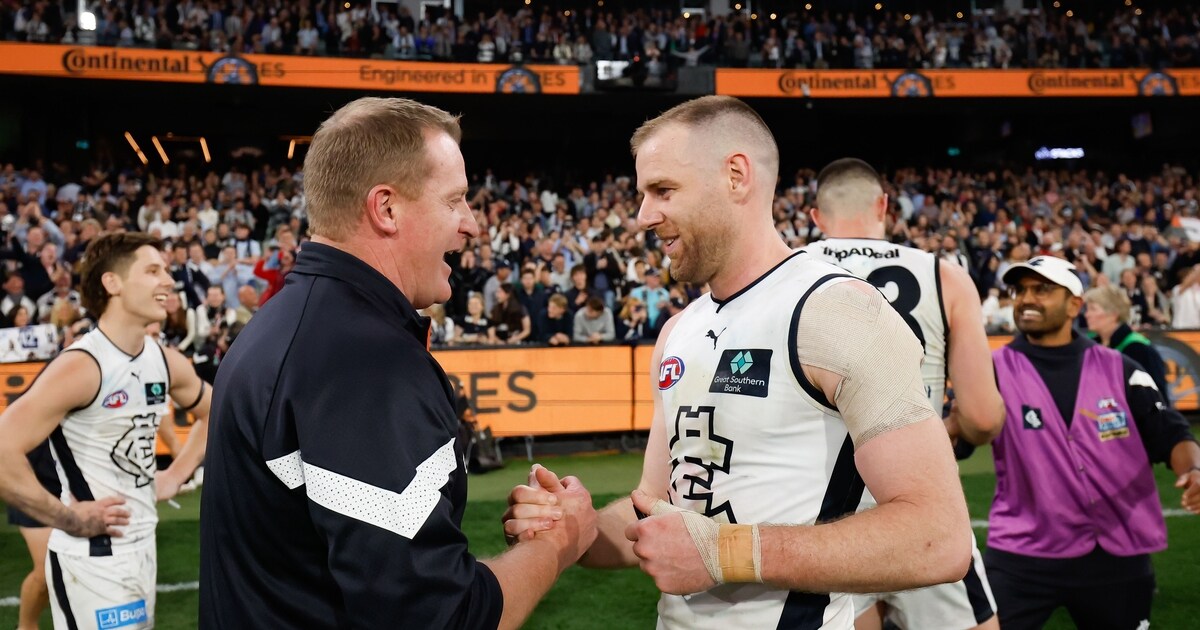 'Won't feel the same': Carlton Blues coach Michael Voss 'gutted' by Sam ...