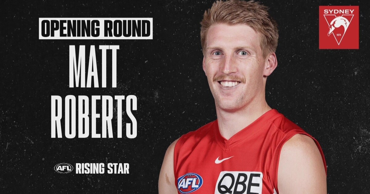 AFL Rising Star: Matt Roberts stars in Opening Round
