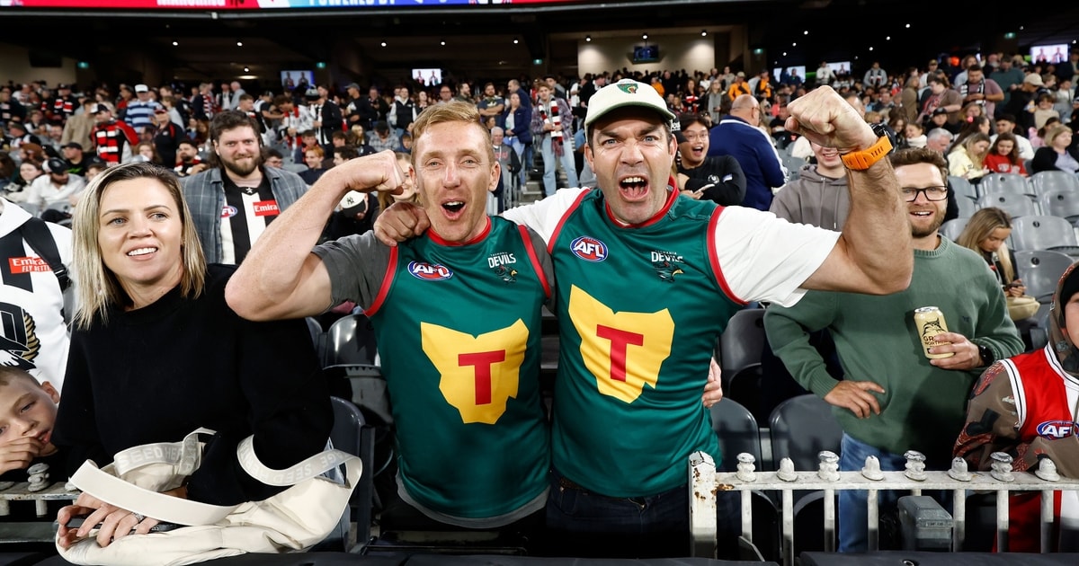 150,000 members and counting: Tasmania Devils ride huge wave of AFL support