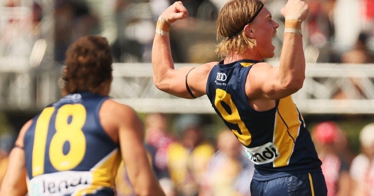 Harley strikes gold with first AFL goal