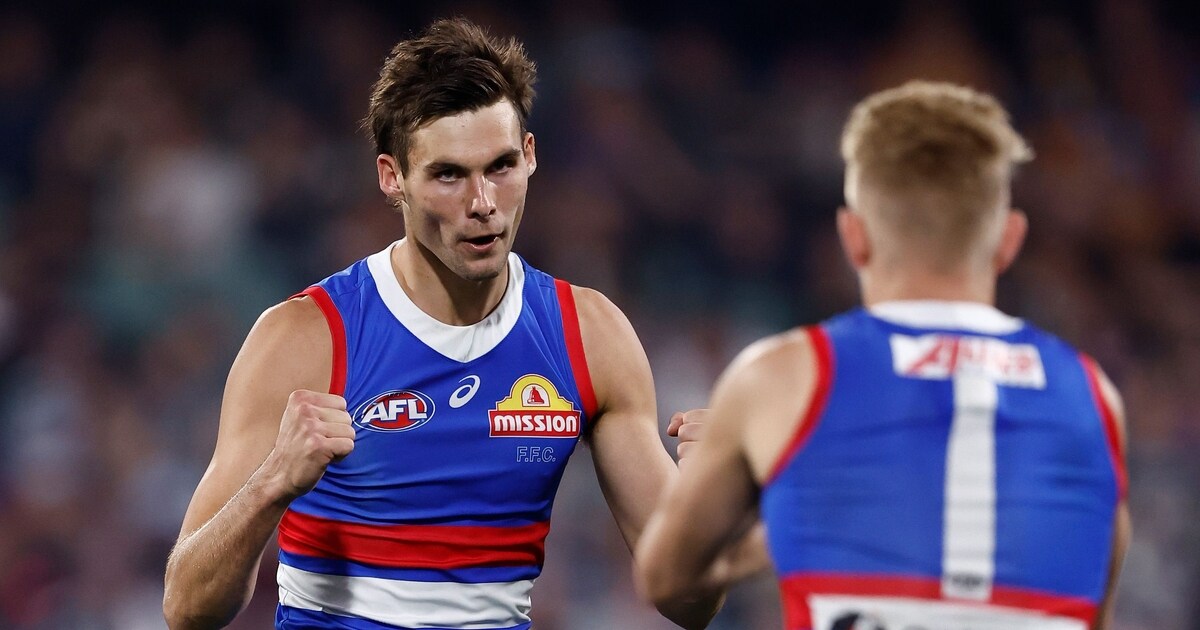 Western Bulldogs' son of a gun Sam Darcy lands Rising Star nomination