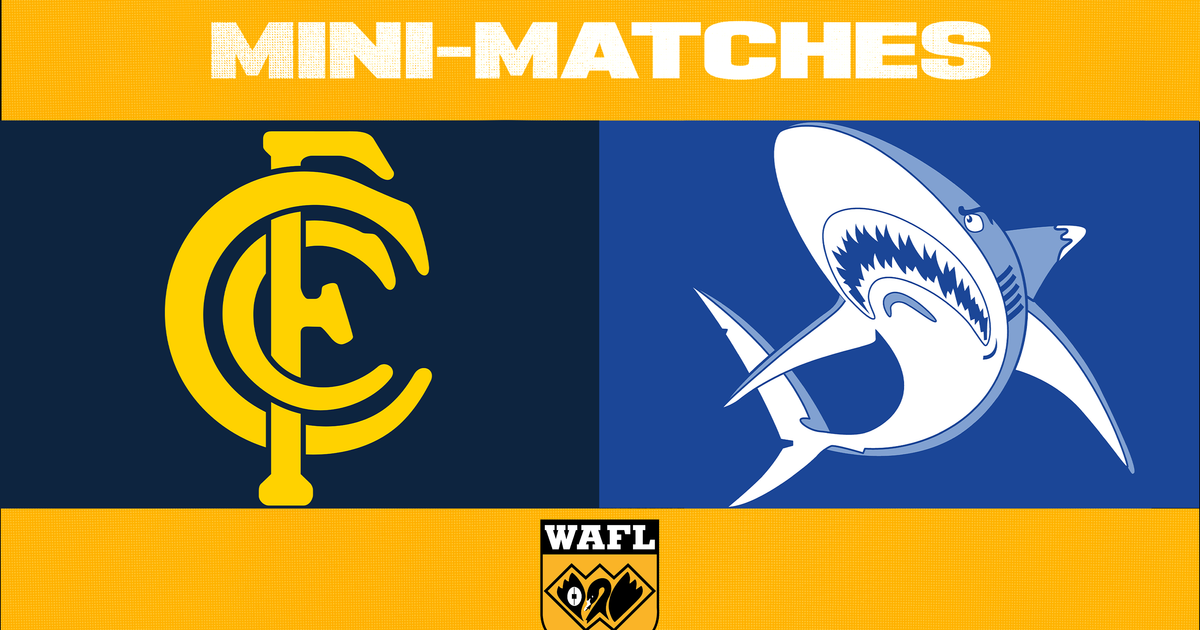 WAFL Mini-Match, R2: Claremont v East Fremantle