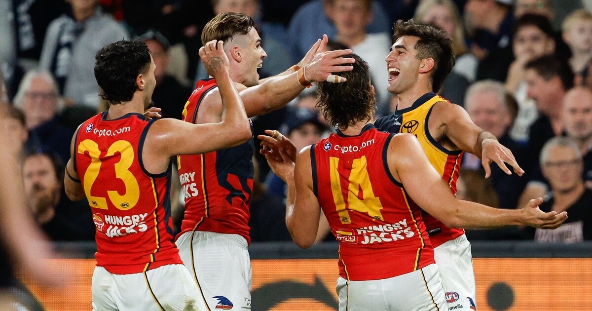 Sam Berry the hero as Adelaide Crows stun Carlton Blues in classic