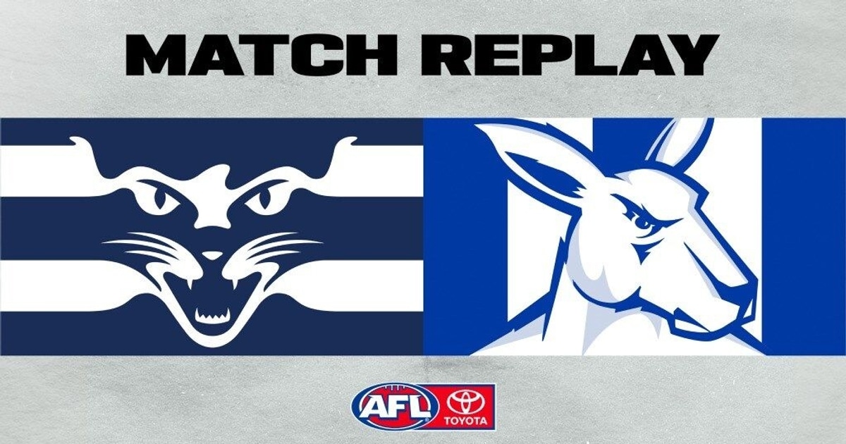 Match Replay: Geelong v North Melbourne
