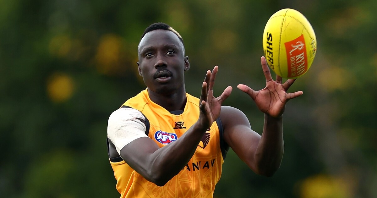 Injury delays Hawthorn Hawks Mabior Chol's return, forward line set for ...