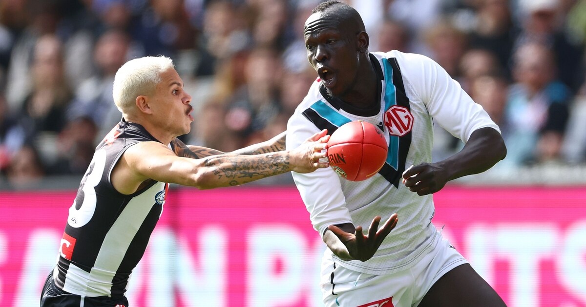Port Adelaide Power defender Aliir Aliir credits Sydney Swans' tough ...