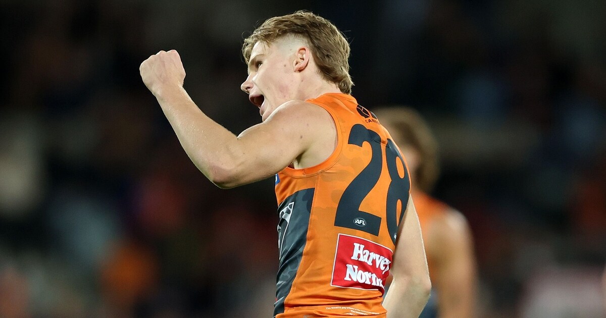 Dynamic young Greater Western Sydney Giant Harvey Thomas earns Telstra ...