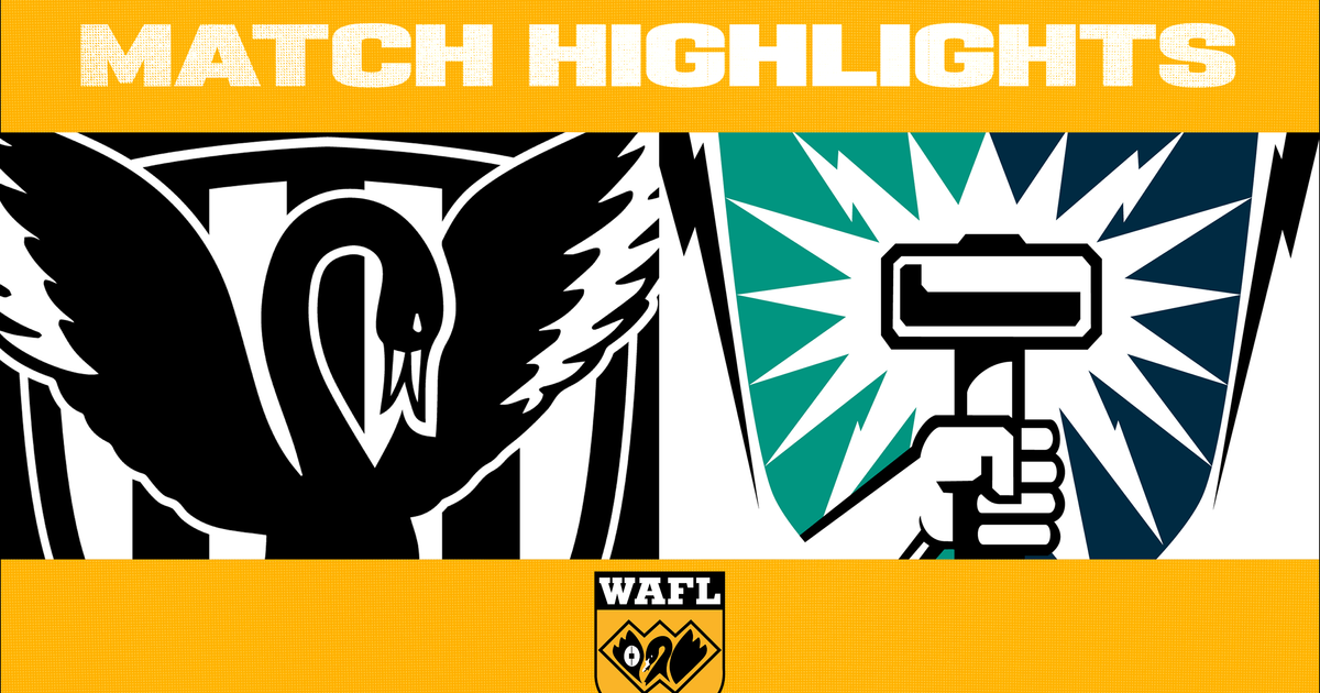 WAFL Highlights: Swan Districts v Peel