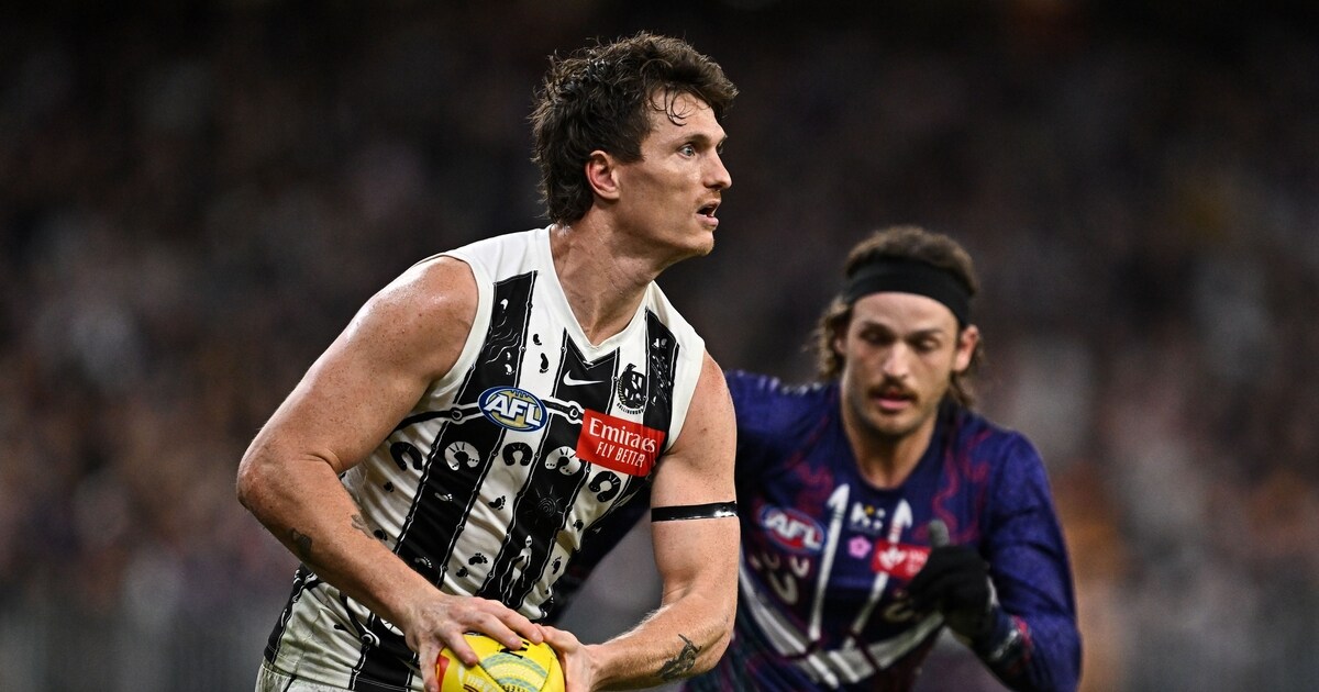 Ruckman Mason Cox, key forward Brody Mihocek ruled out as Magpies ...