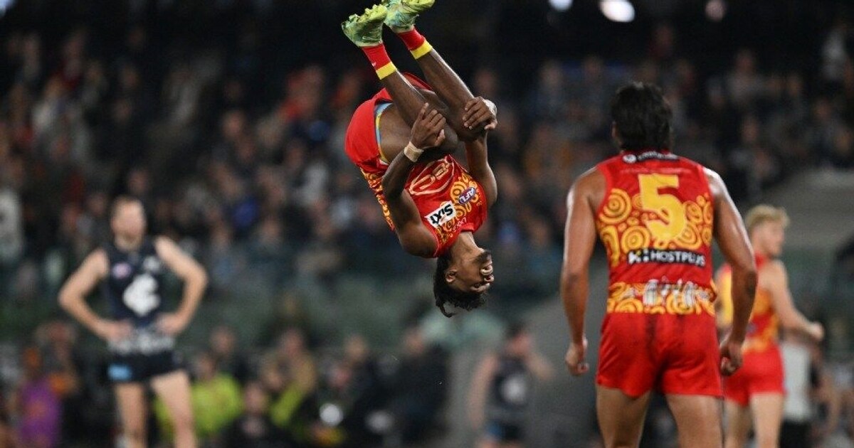 Sun’s epic backflip celebration lights up Marvel