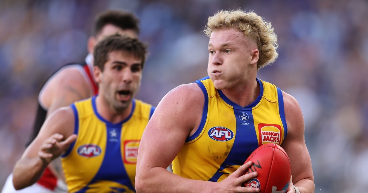 The other bash-and-crash blond-haired West Coast Eagles midfielder ...