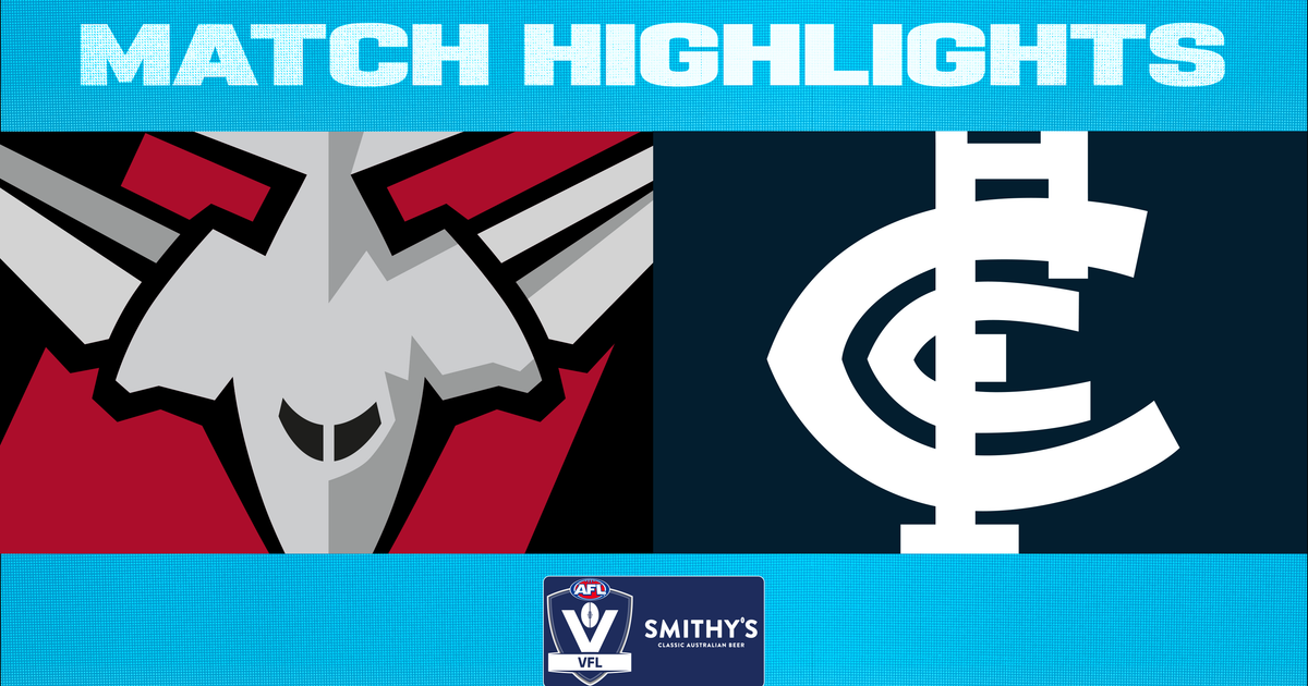 VFL Highlights: Essendon v Carlton
