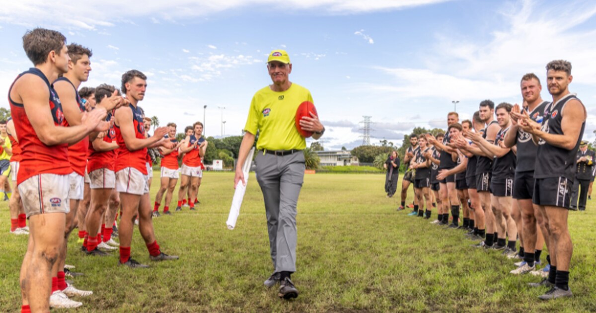 NSW footy salutes 1000-game goal umpire Ken Ray
